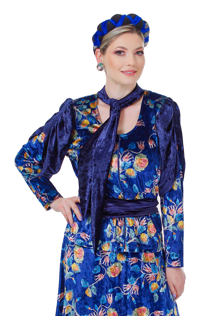 Bluza catifea FR-42 – Liza Panait