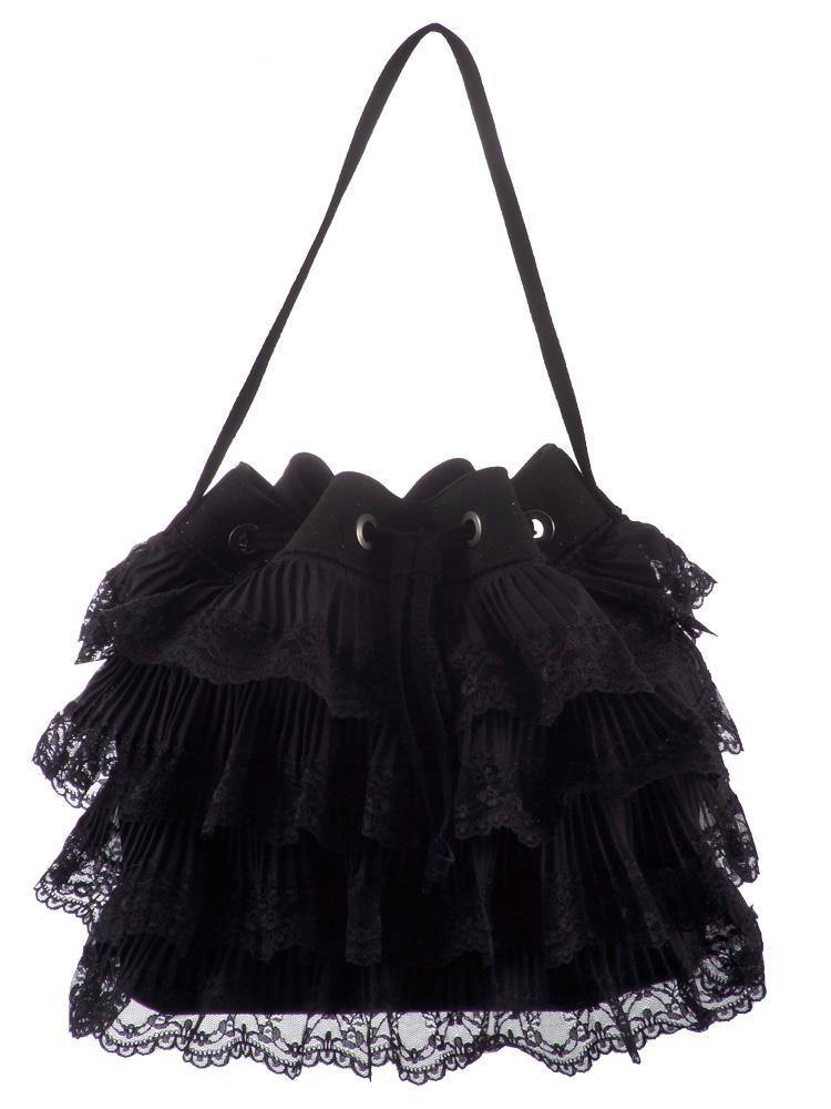 Geanta dantela si piele Liza Panait Online Boutique