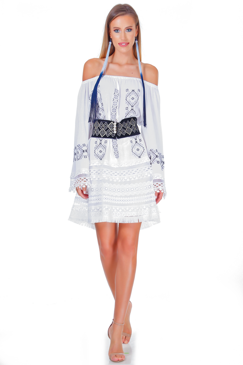 Rochie tip ie din vascoza Liza Panait Online Boutique