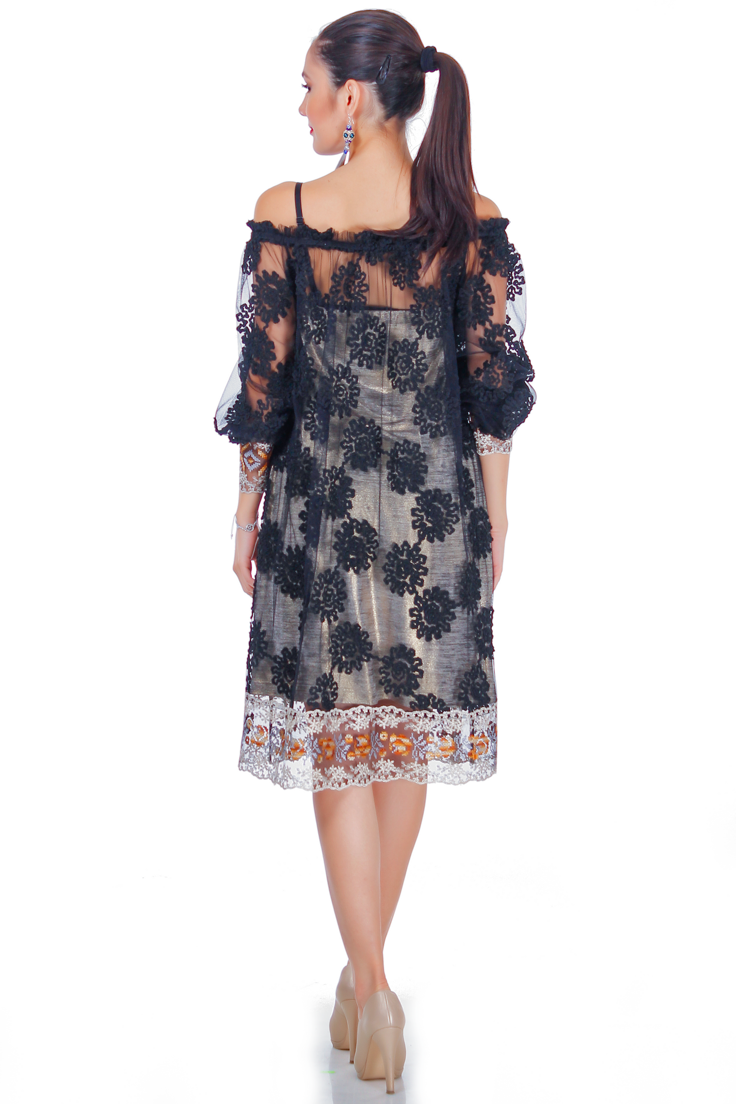 Rochie tip ie din tull Liza Panait Online Boutique