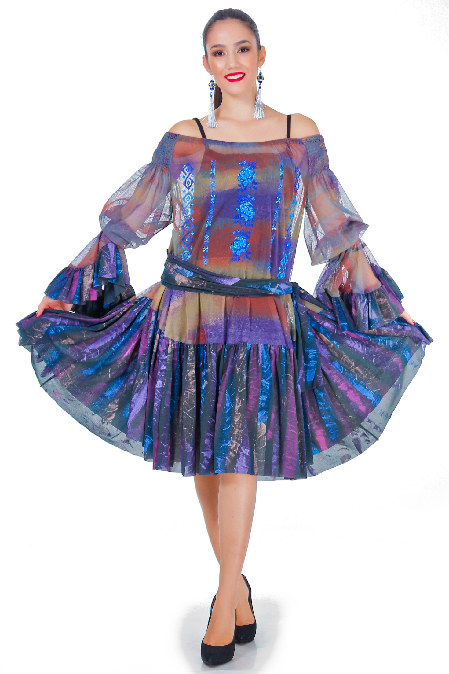 Rochie tip ie din tull Liza Panait Online Boutique